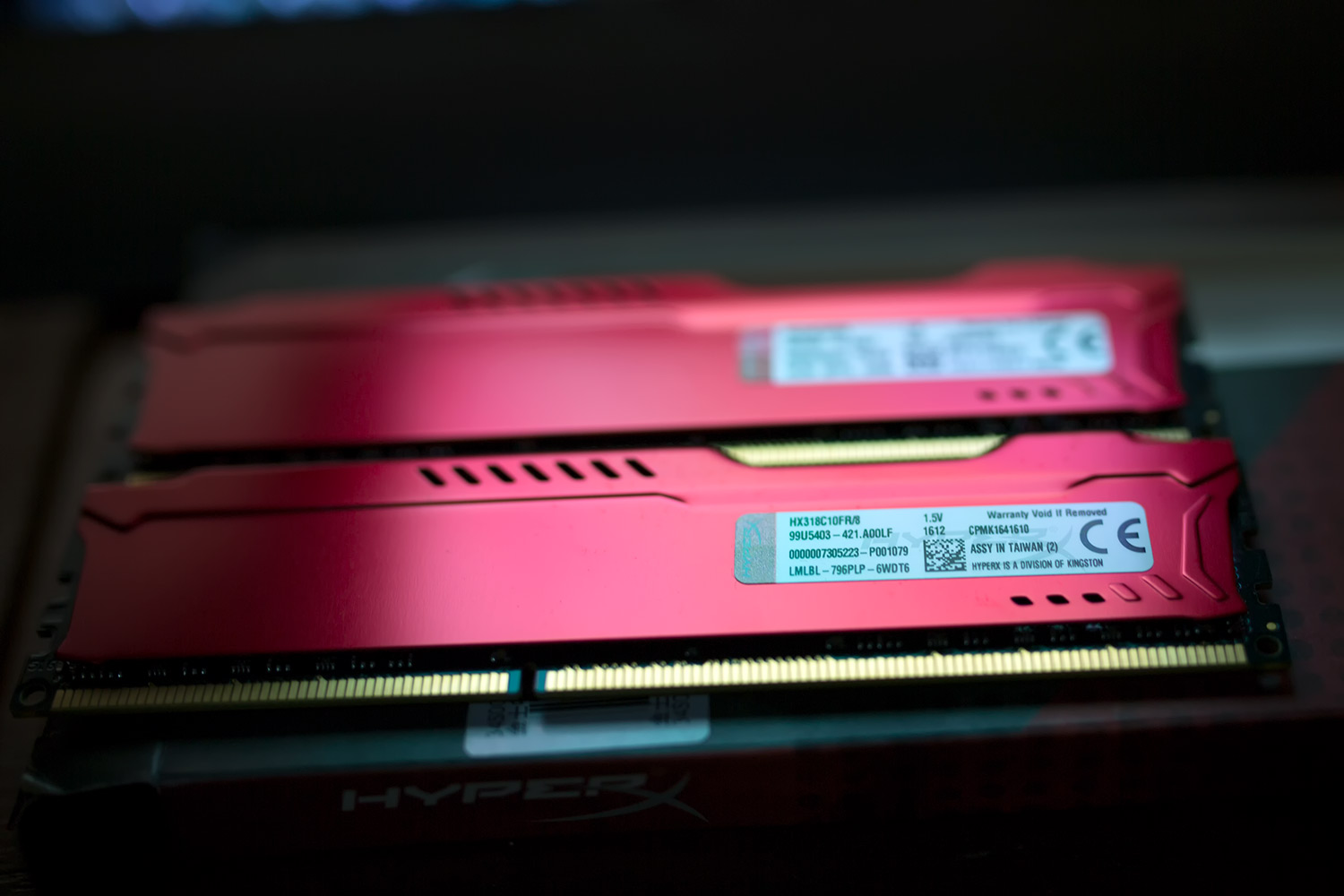 [SOLD] Kingston HyperX Fury 8GB x 2 1866 DDR3