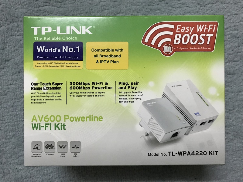 TP-LINK AV600 Powerline WiFi Kit