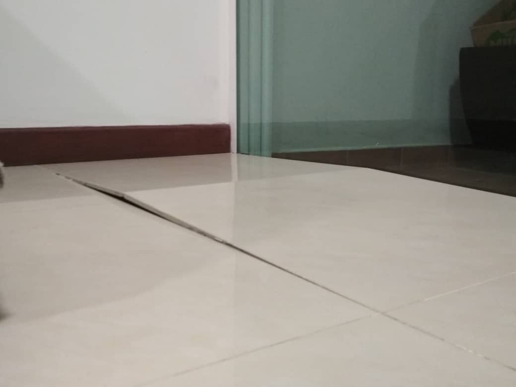 Quotation for buckled tiles