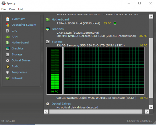 Optimal SSD Temperature