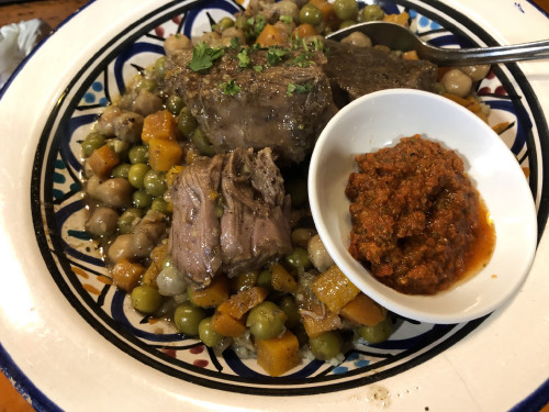 Here have some lamb kuskus