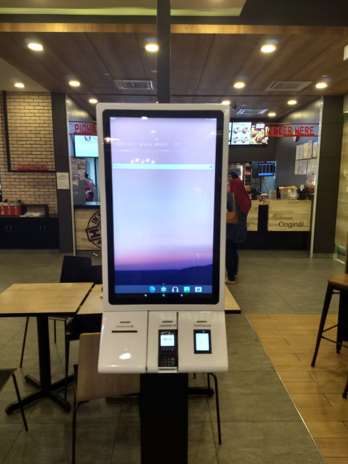 McDonald's New Touch Screen Ordering System