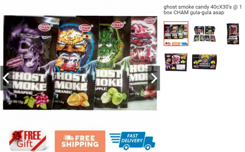 Ghost Smoke Candy