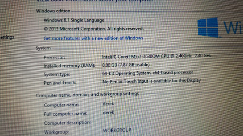 Sold Alienware m14x r2