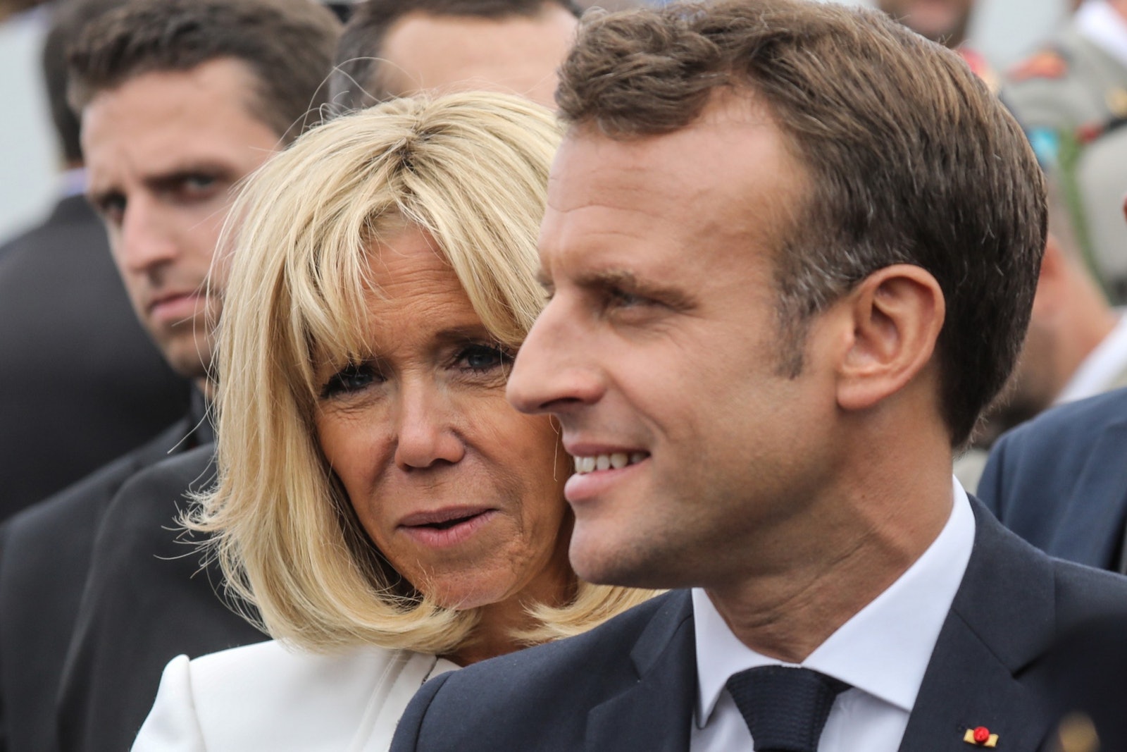 French First lady 25 years older than husband