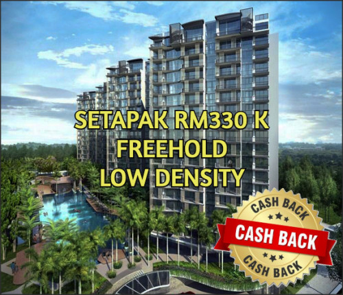 SETAPAK NEW FREEHOLD CONDO WITH SKY DECK