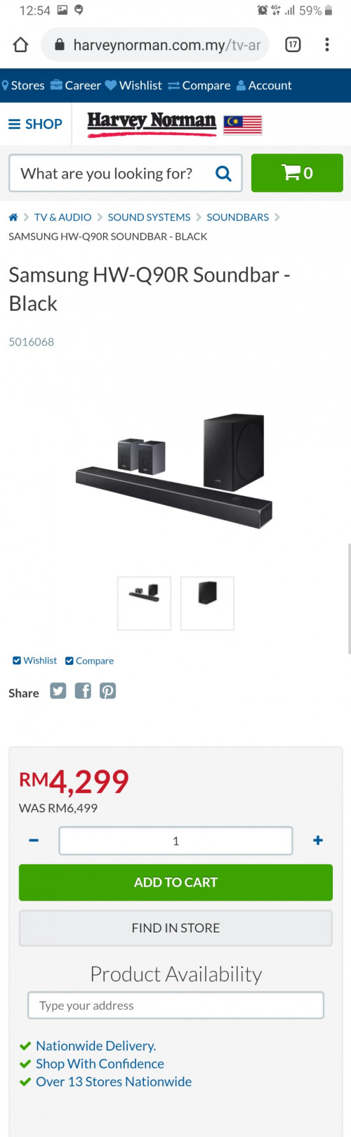 WTS - Samsung harman kardon Q90R dolby atmos 7.1.4