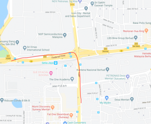 Federal Highway - LDP Bridge: Why heavy traffic?