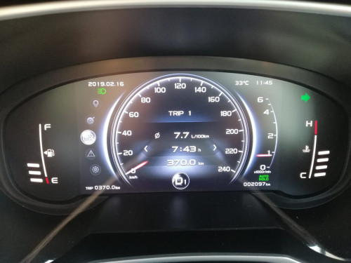 Proton X50 / Geely Binyue meter dashboard