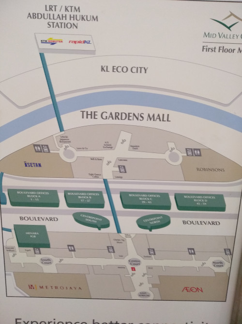 bridge linking LRT and Mid Valley opened