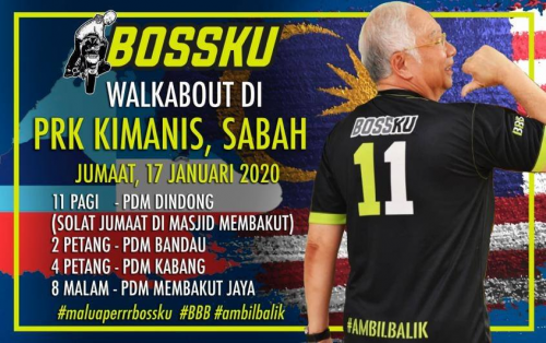 Finally, Bossku is comeback to Sabah, If you smell