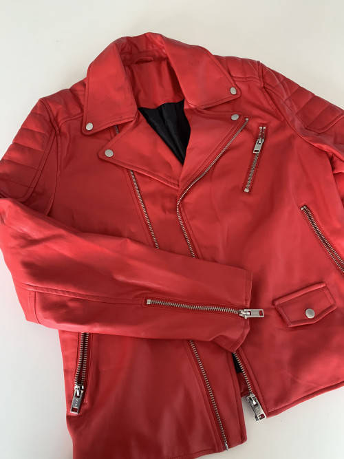 (WTS) H&M LEATHER JACKET - HANIF MISWAN