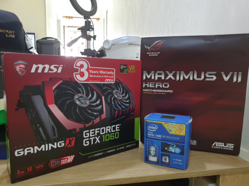 *SOLD*> *SECOND HAND* Gaming PC Desktop Set