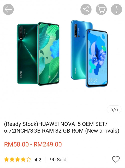 Cheapest Android under RM400
