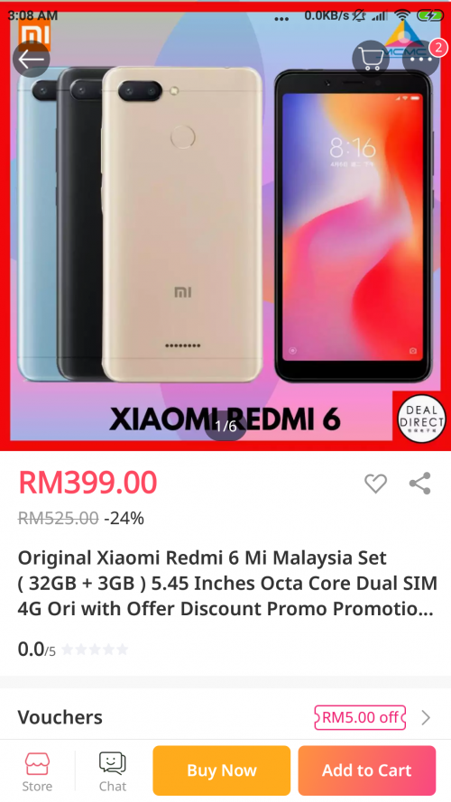 Cheapest Android under RM400