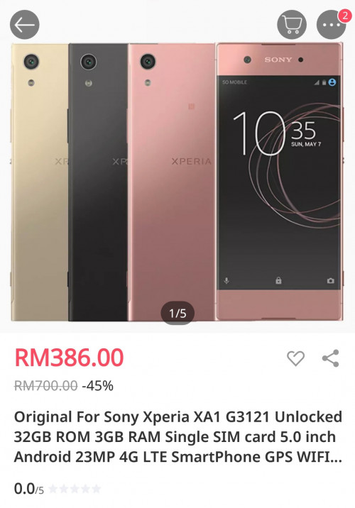 Cheapest Android under RM400