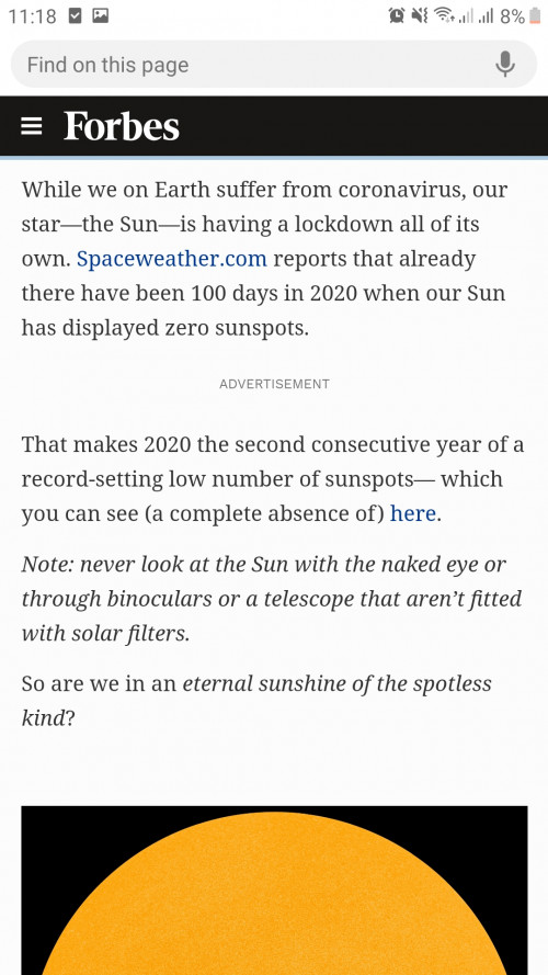 BREAKING : The sun started to asleep.