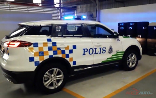 Proton x70 new polis fleet