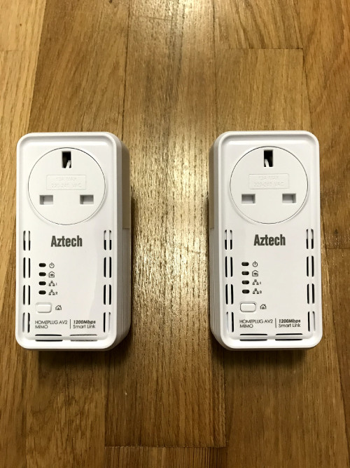 [WTS] Aztech Smart Link HomePlug AV2 1200Mbps x2