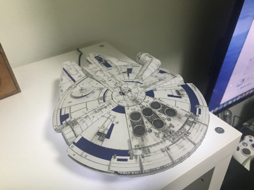 WTS Custom made levitating float Millennium falcon