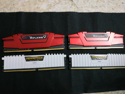 wts Corsair Vengeance LPX & Gskill Ripjaws V