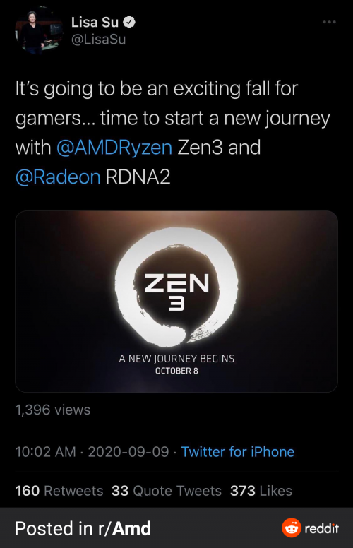 amd rdna2 and zen 3 release date