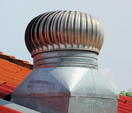Wind Turbine Ventilator installation