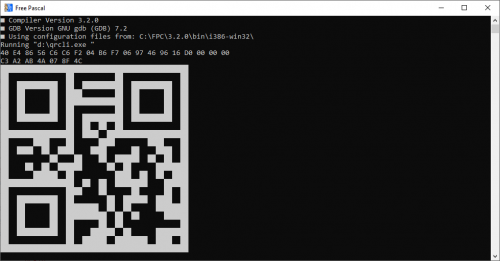 QR Code Generator (with working code)