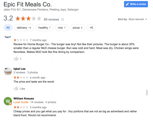 This Epic Fit Meals Co. from Foodpanda