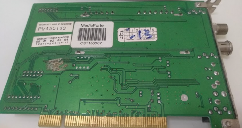 [wts] MediaForte PCI TV Tuner card
