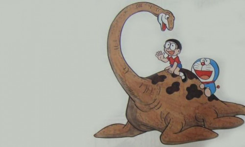 doraemon new dinosour movie now sudah out