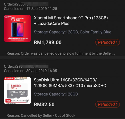 Shopee out-of-stock