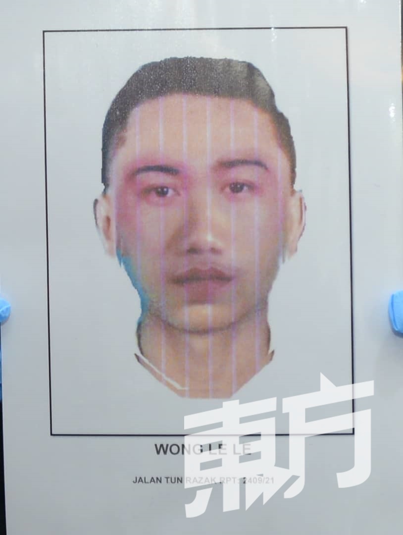 polis looking for Wong Le Le