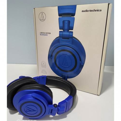 WTS Audio Technica ATH-M50X Blue Black Edition