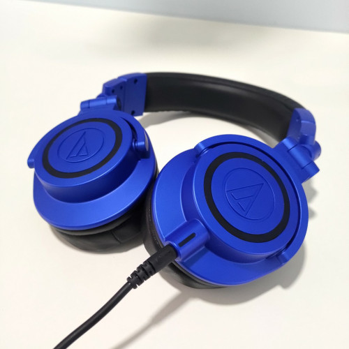 WTS Audio Technica ATH-M50X Blue Black Edition
