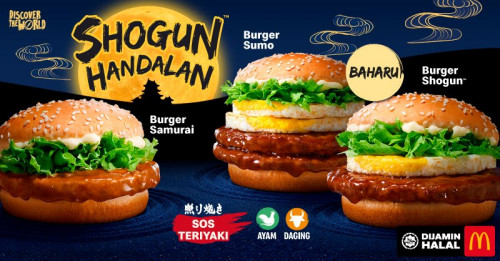 Burger mcd mana pilihan anda