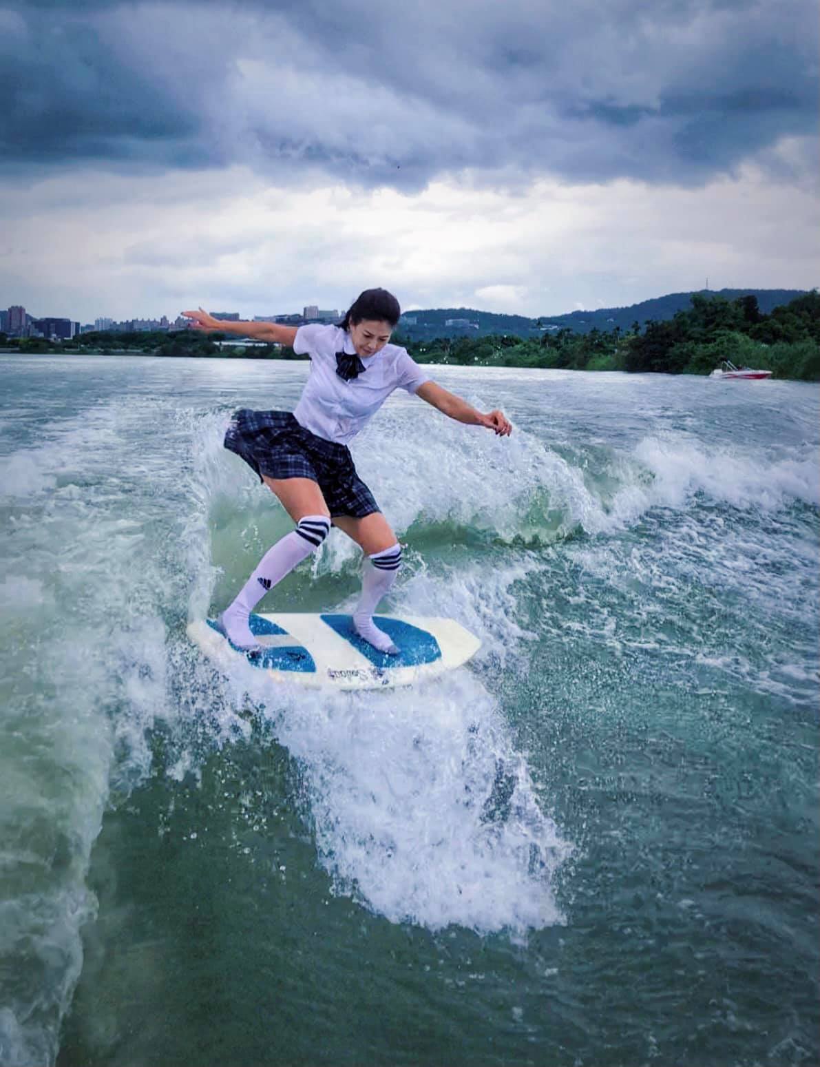 Taiwanese surfer