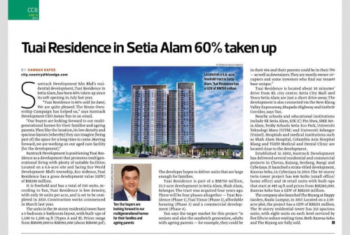 TUAI RESIDENCE @ SETIA ALAM
