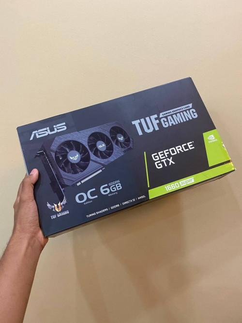 [WTS] ASUS TUF GTX 1660 SUPER TRIPLE FAN 6GB GPU