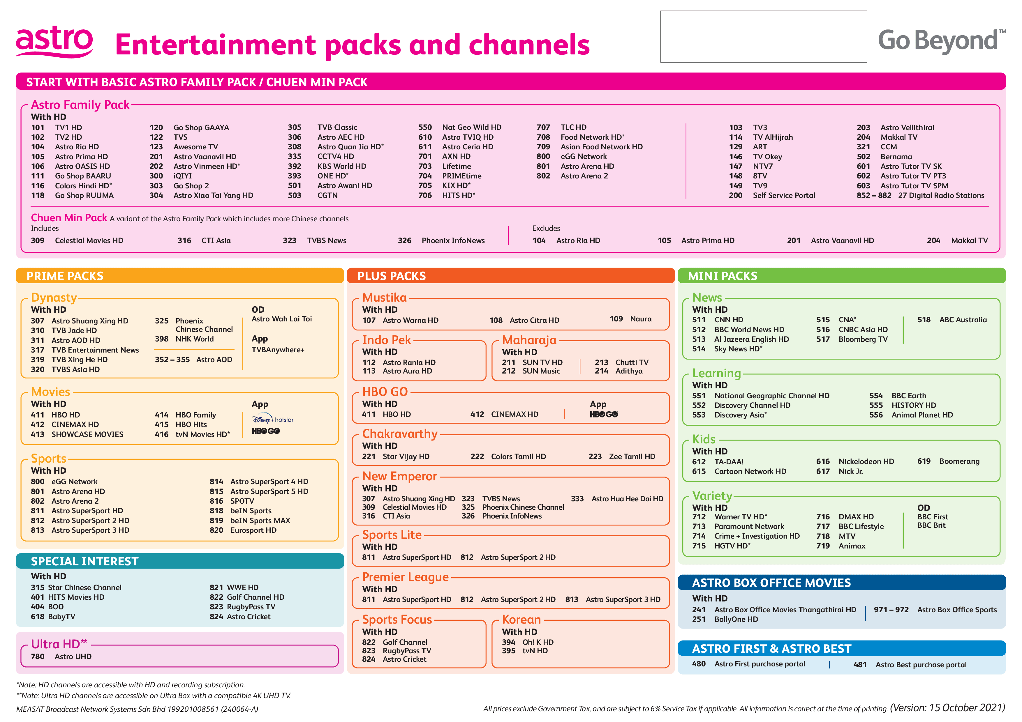 Astro Subscription Rate Card (October 2021) 1 - Pictr.com