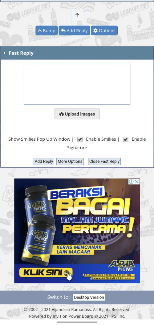 Kejab kejab, kakak kena adjust dulu ya kejab