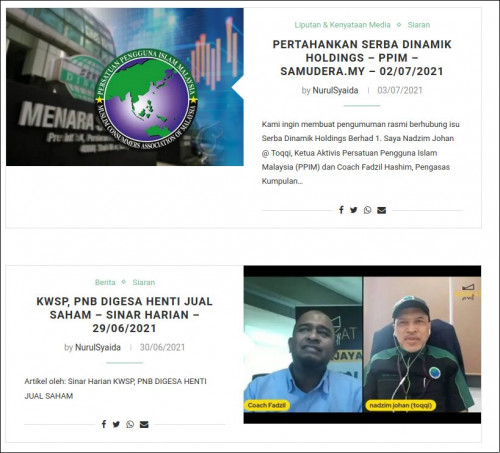 Tajuddin say KWSP should invest bumi company