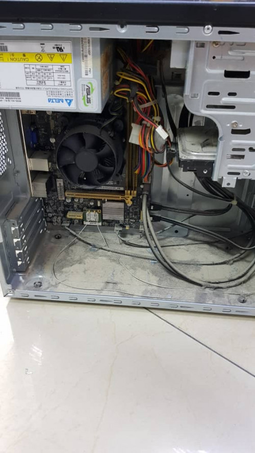 How to rescue desktop computer damaged in flood