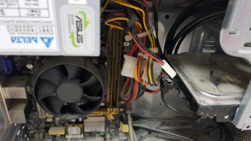 How to rescue desktop computer damaged in flood