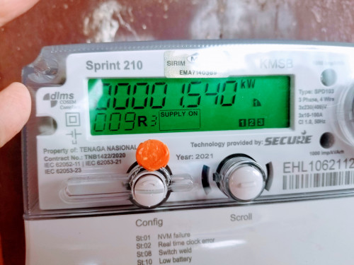 Changing to a new TNB smart meter