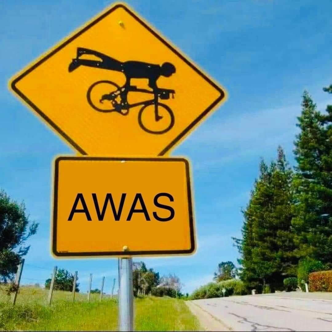 AWAS additional traffic signage