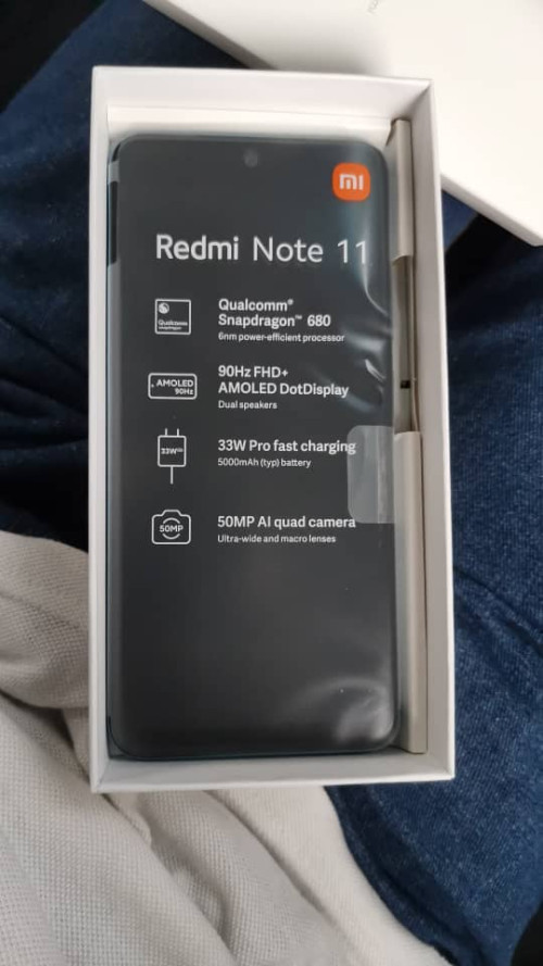 WTS Redmi Note 11 Black