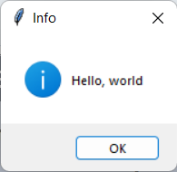 Old and new style of message box in Windows
