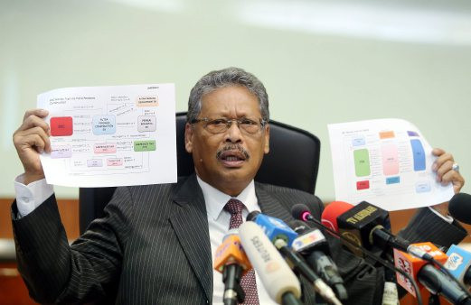 PUTRAJAYA 26 JANUARY 2016. Peguam Negara, Tan Sri Mohamed Apandi Ali ...