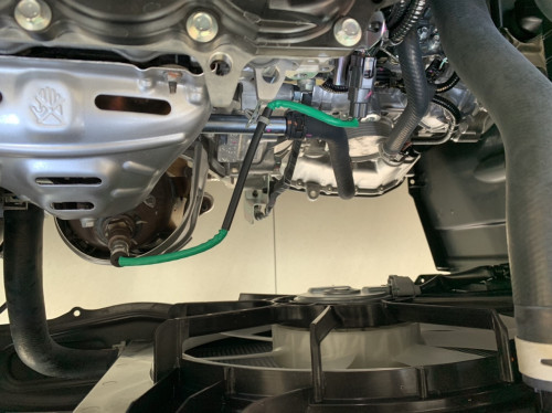 New Alza's engine bay..